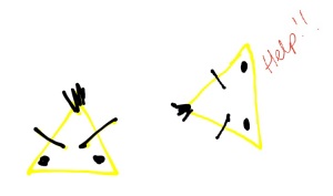 Angry Birds and Isosceles Triangles